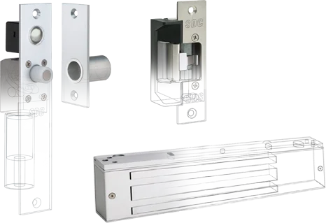 SDC Electric Strikes, Magnetic Locks, Electric Door Locksets