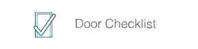 SDC Door Checklist